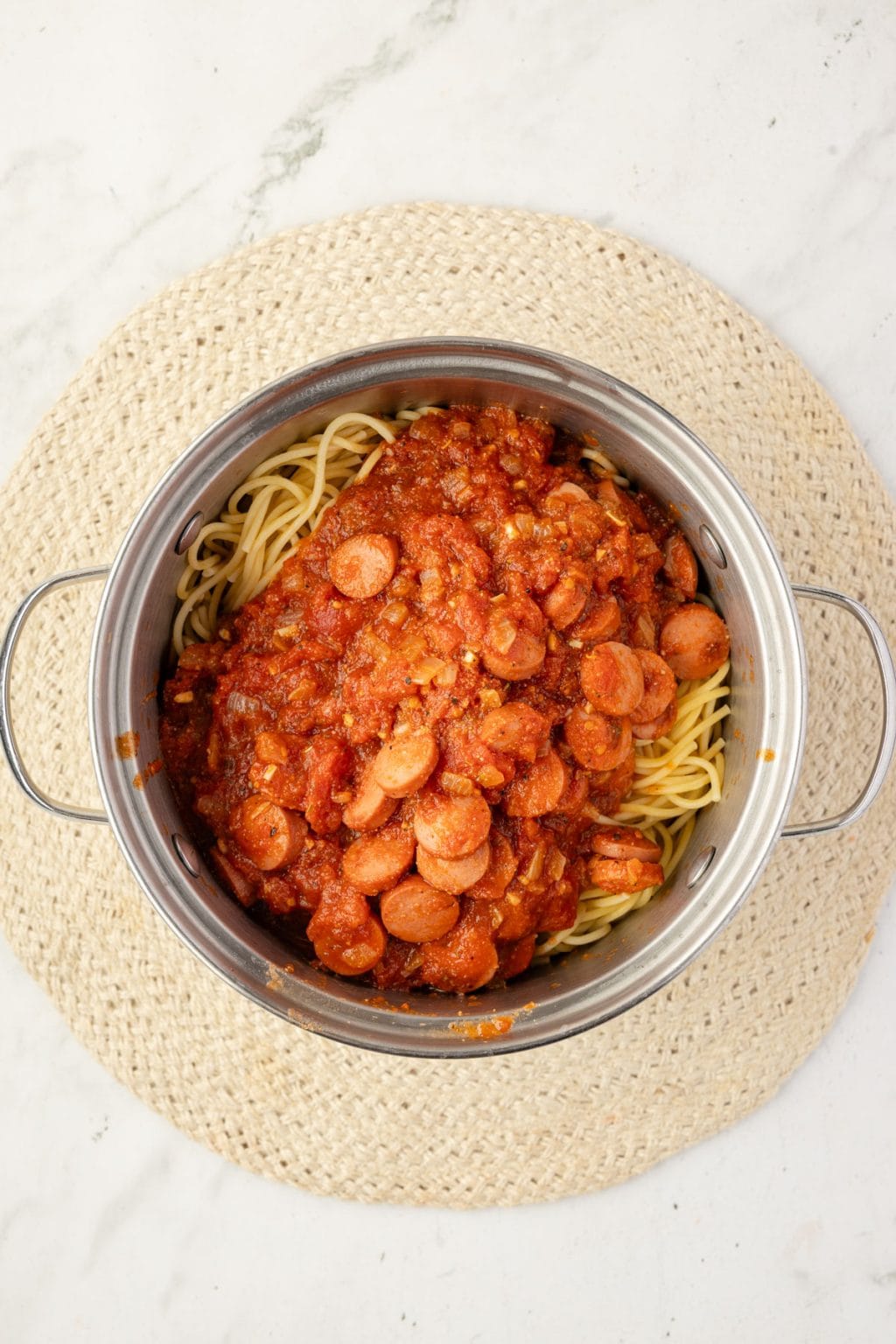 Spaghetti and Hot Dogs - The Chaotic Table